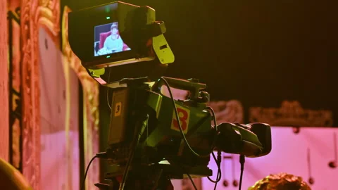 Tv Studio Backstage Stock Footage ~ Royalty Free Stock Videos | Pond5