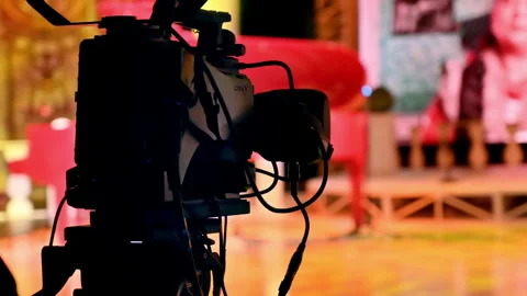 Tv Studio Backstage Stock Footage ~ Royalty Free Stock Videos | Pond5