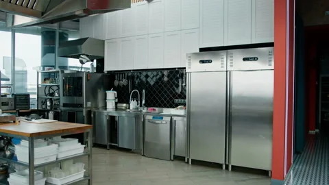 Professional commercial empty clean mode... | Stock Video | Pond5