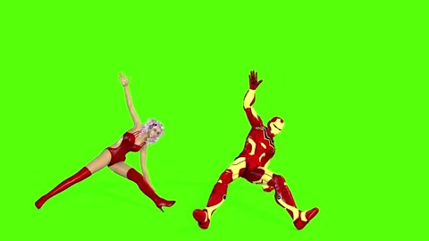 Professional Dance Green Screen Animatio... | Stock Video | Pond5