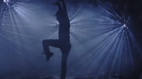 Professional dancer dancing on beautiful... | Stock Video | Pond5