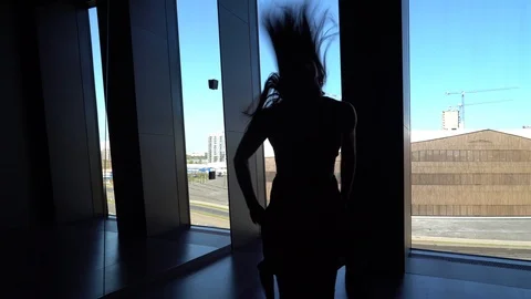 Professional dancer dancing at the windo... | Stock Video | Pond5