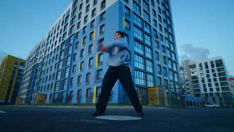 Professional Dancer Woman Dancing Alone ... | Stock Video | Pond5