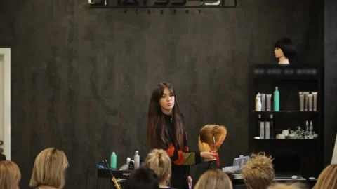 School Salon From Teaching Stock Footage ~ Royalty Free Stock Videos ...