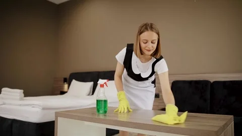 Hotel Maid Stock Video Footage | Royalty Free Hotel Maid Videos | Pond5
