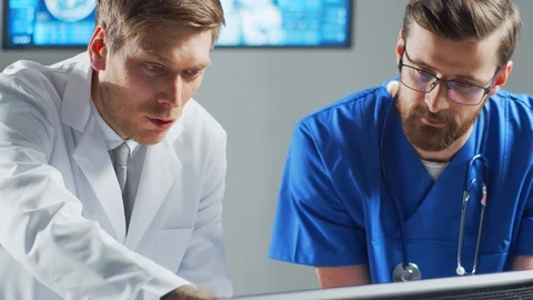 Professional medical doctors working in ... | Stock Video | Pond5