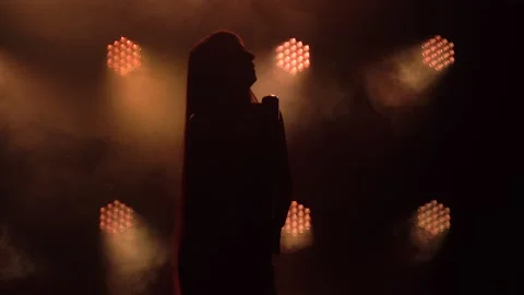 Neon Silhouette Song Stock Videos – Royalty-Free HD & 4K Videos