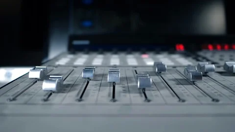 Professional Recording Studio. Interface... | Stock Video | Pond5