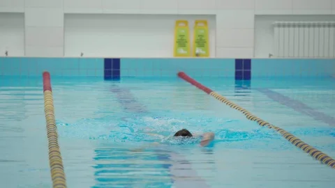 Track Swimming Pool Stock Footage ~ Royalty Free Stock Videos | Pond5