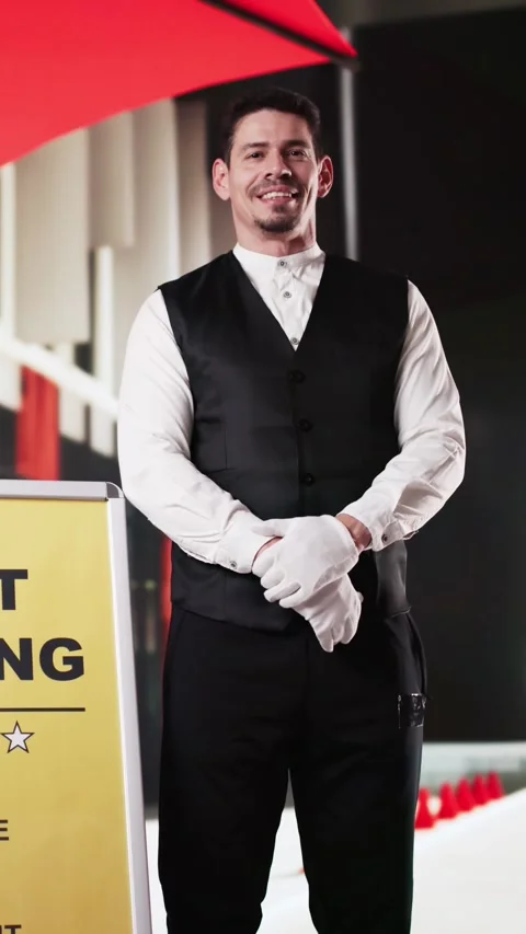Valet Uniform Stock Video Footage | Royalty Free Valet Uniform Videos ...