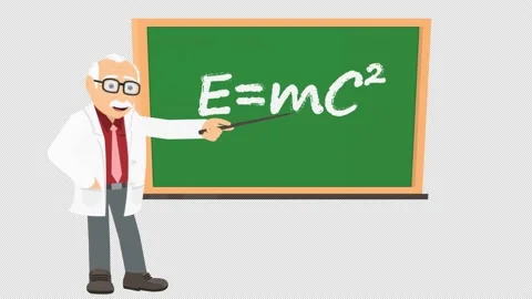 Professor. Scientist with a pointer repr... | Stock Video | Pond5