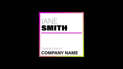 After Effects: Profile Titles Paper Reveal #198841684