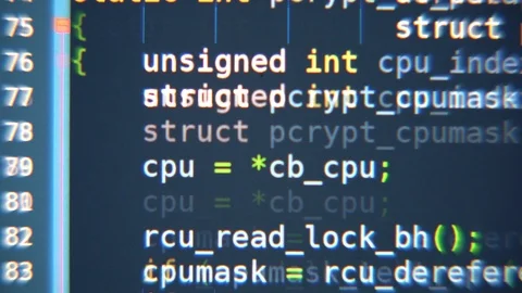 Scrolls Code Stock Videos – Royalty-Free HD & 4K Videos