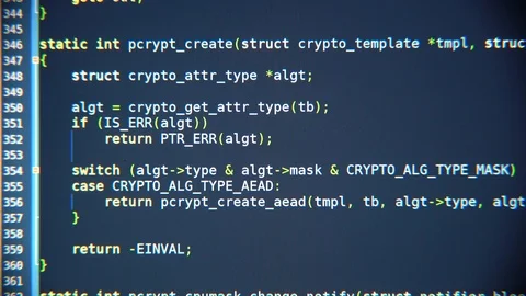 Scrolls Code Stock Videos – Royalty-Free HD & 4K Videos