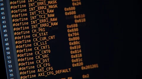 Scrolls Code Stock Videos – Royalty-Free HD & 4K Videos