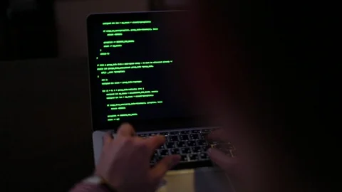 Coding On Laptop Stock Footage ~ Royalty Free Stock Videos | Pond5