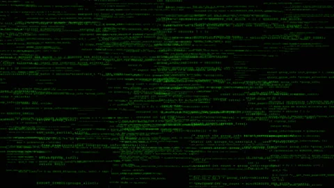 Programming code background green, typin... | Stock Video | Pond5