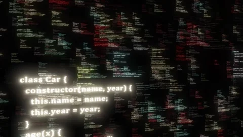 Computer Code Animation Stock Video Footage | Royalty Free Computer ...