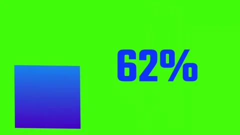 Progress bar, animation on a green backg... | Stock Video | Pond5