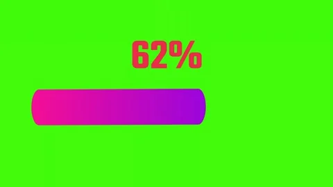 Loading Bar Hud Green Screen Stock Video Footage | Royalty Free Loading ...