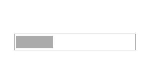 Progress bar animation, web processing s... | Stock Video | Pond5