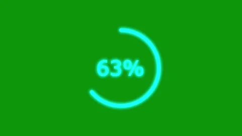 Loading Circle Green Screen Stock Video Footage | Royalty Free Loading ...