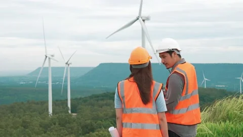 Progressive concept of engineers working... | Stock Video | Pond5