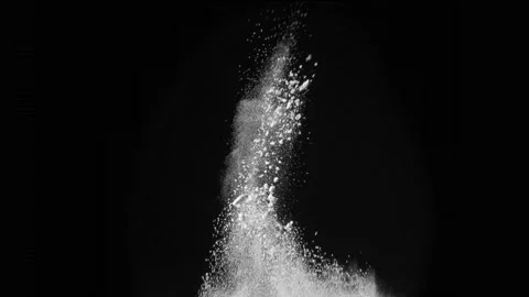 Projectile Impact in Snow Cover 4K | Stock Video | Pond5