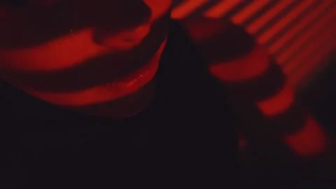 Projection of black and red lines on the... | Stock Video | Pond5