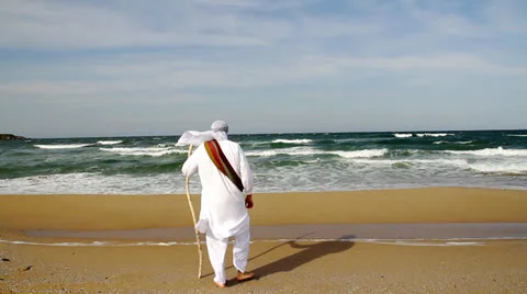 Prophet Reaching the Ocean and Raising H... | Stock Video | Pond5