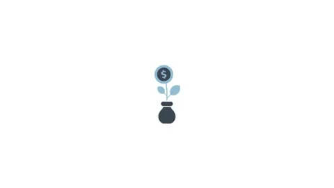 prosperity icon animation for video moti... | Stock Video | Pond5