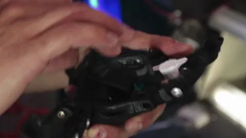 Prosthesis for hands. Assembly of a pros... | Stock Video | Pond5