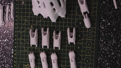 Prosthesis for hands. Assembly of a pros... | Stock Video | Pond5