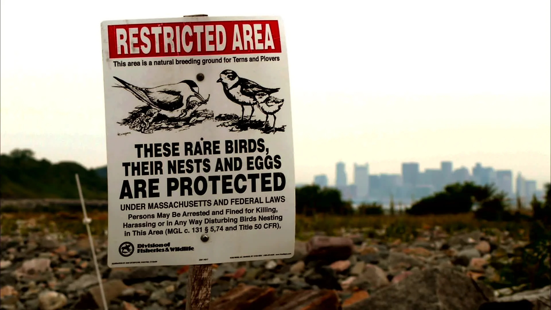 Cfr Restricted Area Sign