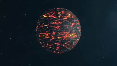 Proto-Earth at the Formation of the Sola... | Stock Video | Pond5