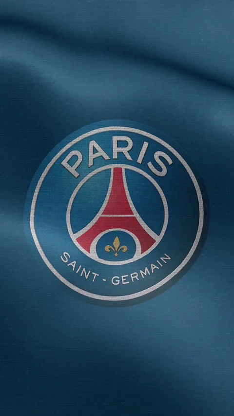 PSG Paris Saint Germain France Blue Vert... | Stock Video | Pond5