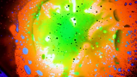 Psychedelic abstract liquid light show. ... | Stock Video | Pond5
