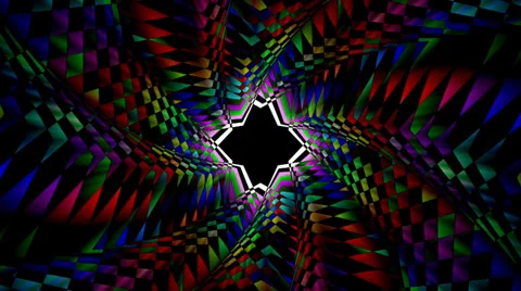 Psychedelic animated background. | Stock Video | Pond5