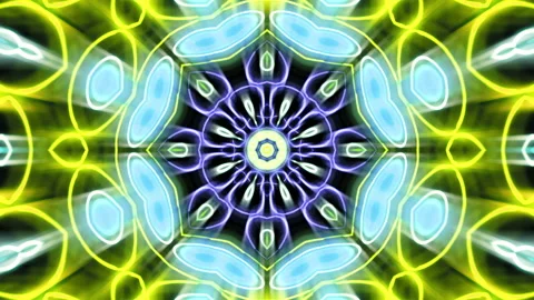 Psychedelic sacred geometry infinite kal... | Stock Video | Pond5