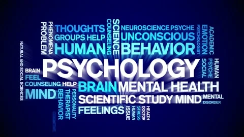 Psychology animated word cloud,tag anima... | Stock Video | Pond5