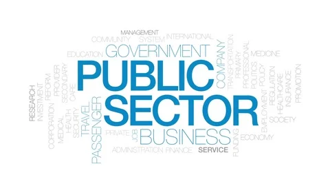 Public sector animated word cloud, text ... | Stock Video | Pond5