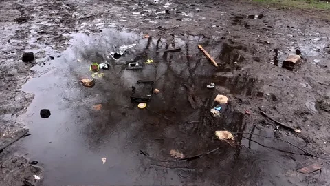 Rainy Garbage Stock Videos – Royalty-Free HD & 4K Videos