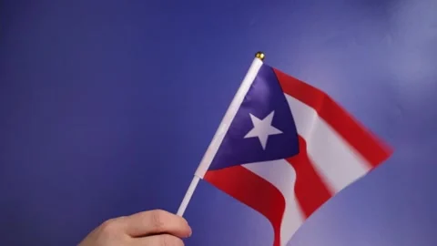 Puerto Rican Flag Stock Footage ~ Royalty Free Stock Videos | Pond5
