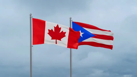 Puerto Rico Flag Stock Footage ~ Royalty Free Stock Videos | Pond5