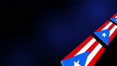 Puerto Rico Flag Animated Background 3d ... | Stock Video | Pond5