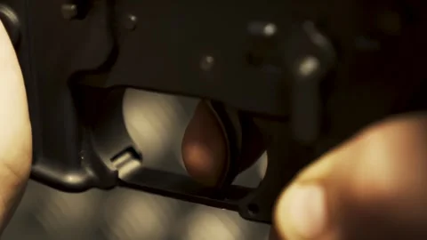 Lever Action Gun The Fire Stock Video Footage | Royalty Free Lever Action Gun The Fire Videos ...