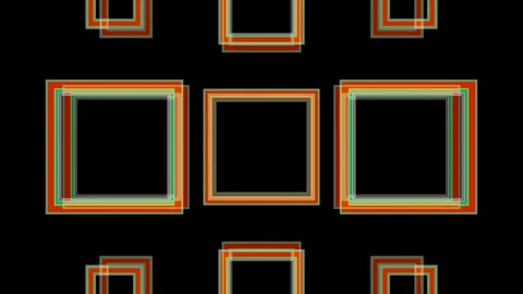 Pulsating animation of pulsating rectang... | Stock Video | Pond5