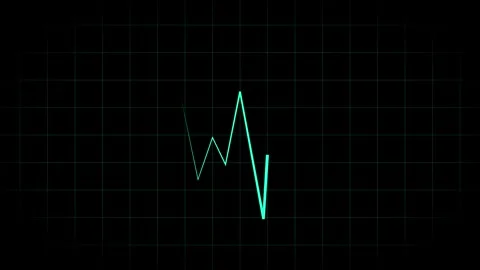 Flatline Animation Stock Footage ~ Royalty Free Stock Videos | Pond5