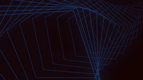 Pulse trace neon lines on black gradient | Stock Video | Pond5