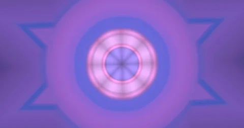 Pulsing computer generated woofer in neo... | Stock Video | Pond5